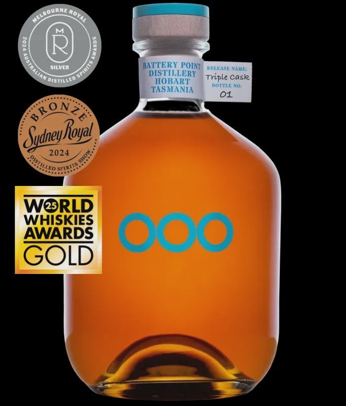 Battery Point Distillery Single Malt Triple Cask Whisky – Hop Vine & Still